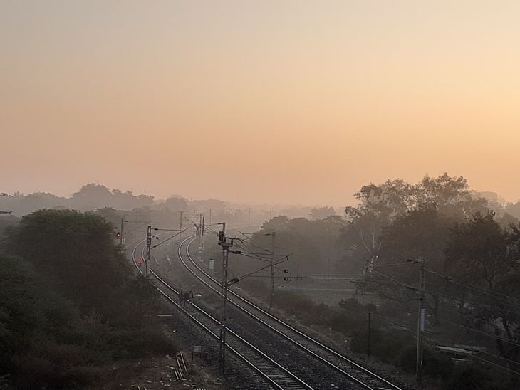 Now the cold has brought frost, the mercury is 3.9 degrees, cold wave ...