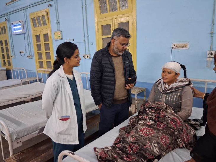 Even doctors in Delhi and Pune couldn't perform the surgery, but in Beawar, Sanjima performed ...