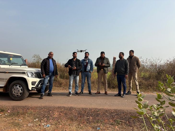 Drone survey in Kheragarh to stop illegal mining