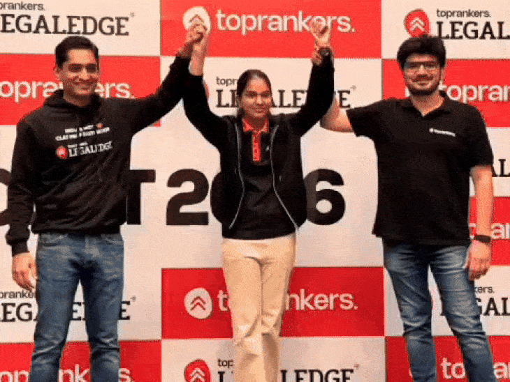 CLAT topper's video goes viral on social media