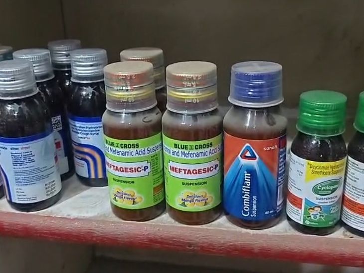 Codeine cough syrup recovered from medical store in Tiloi