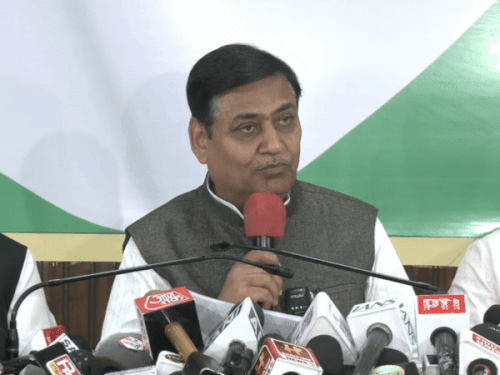 Govind Singh Doatasra slams BJP and NDA Government on Arawali Controversy