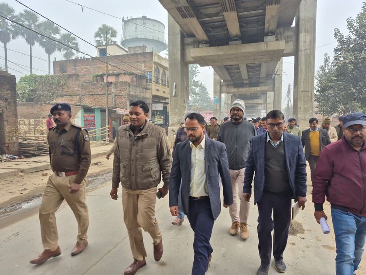 District Magistrate and SP conducted on-site inspection of double ...