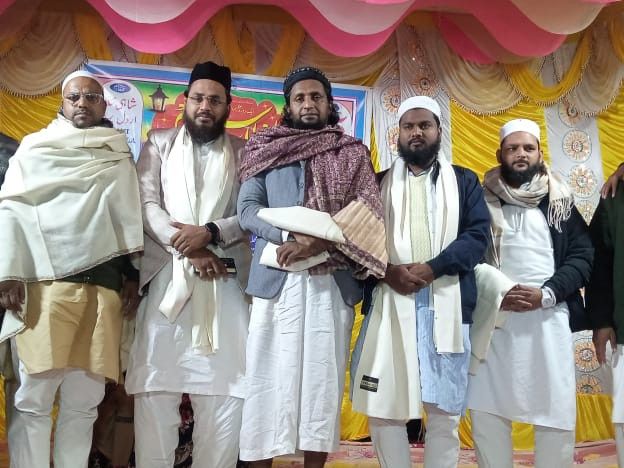 A grand gathering was organised in Arwal Shahi Mohalla.