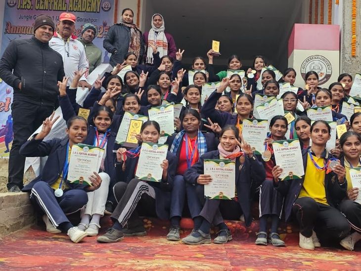Annual sports competition in private academy