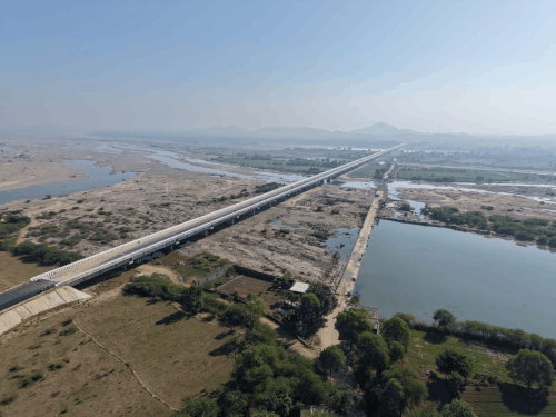 Rajasthan's longest bridge built on Tonk Banas River