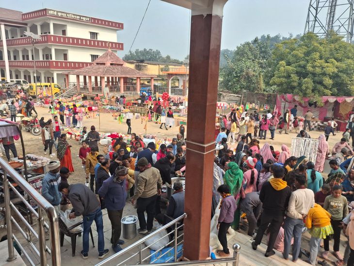 New Year Fair at Sai Baba Temple, Manda Road
