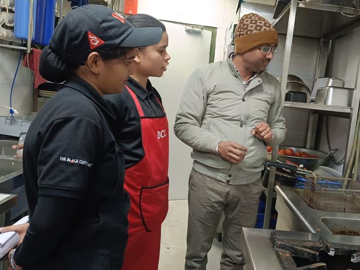 Major action by Food Safety Department in Noida
