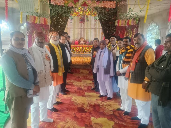 New Year's celebration at Maa Gauriya Dai Temple in Baberu