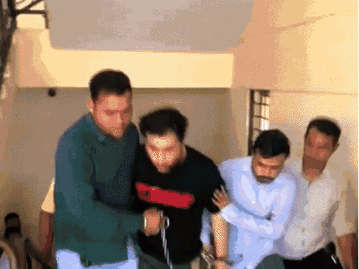 Yasin, admitted in Hamidia, was hurriedly sent to jail.