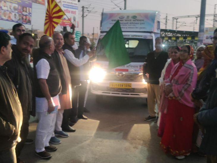 Drug de-addiction LED chariot departs from Rani