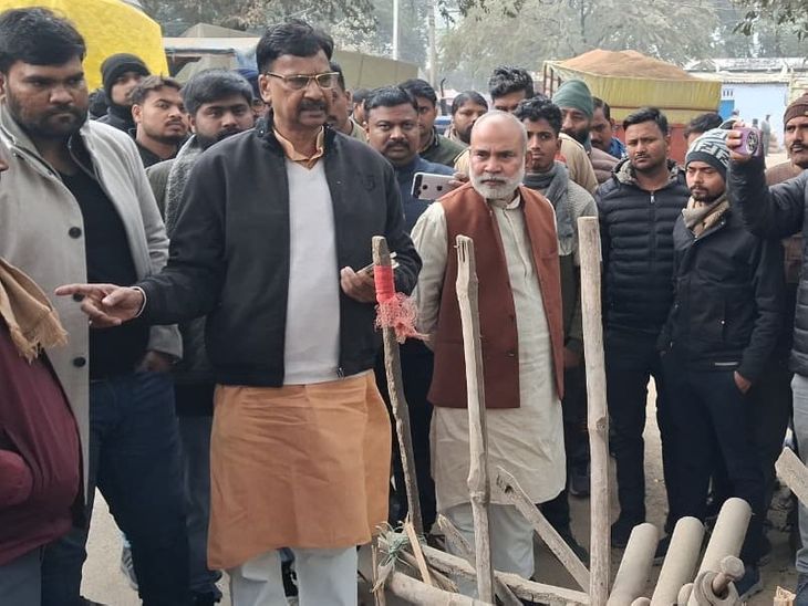 Congress MP conducts surprise inspection of paddy procurement centres