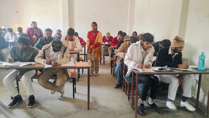 Shakuni Choudhary D International School begins Class 12 pre-board ...