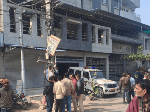 Fire breaks out in a residential complex flat in Pali, losses worth ...