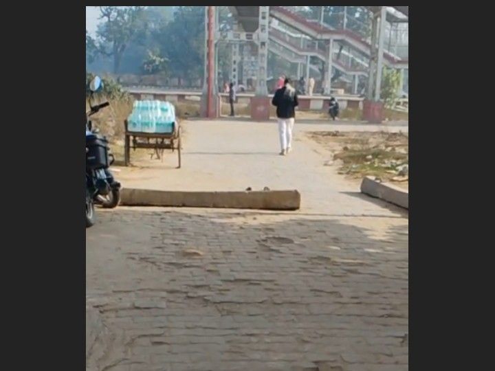 The old route of Gosaiganj railway station is closed.