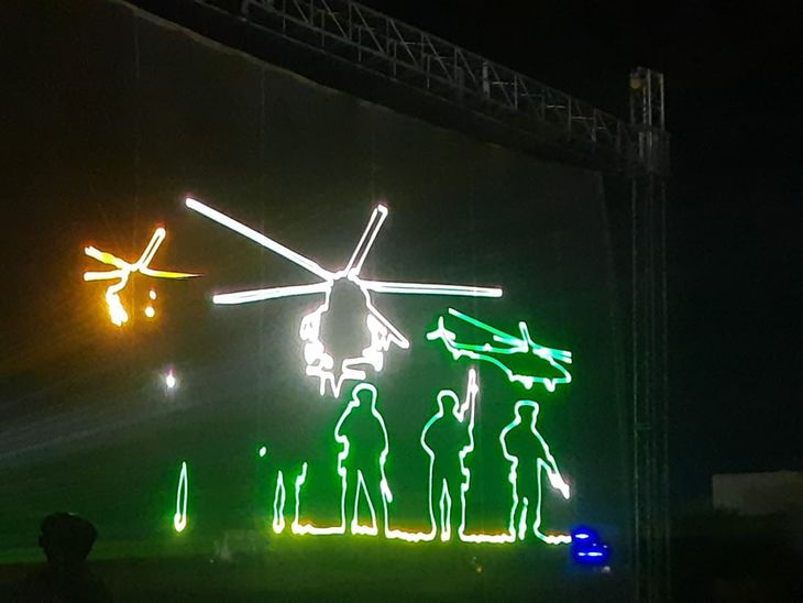 The city's first laser show brings alive the 1857 revolution with ...