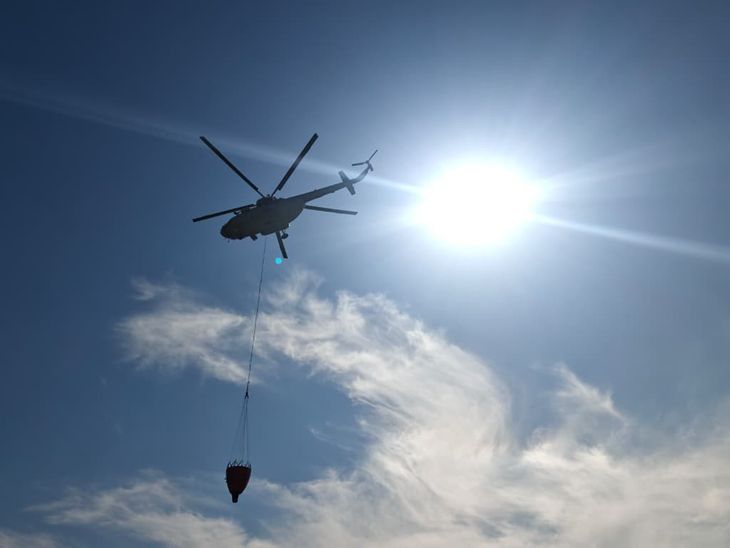 Nanda Devi National Park Forest Fire | Air Force Fights Flames