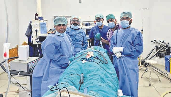 First neurosurgery in SK: Young man with fractured neck bone receives ...