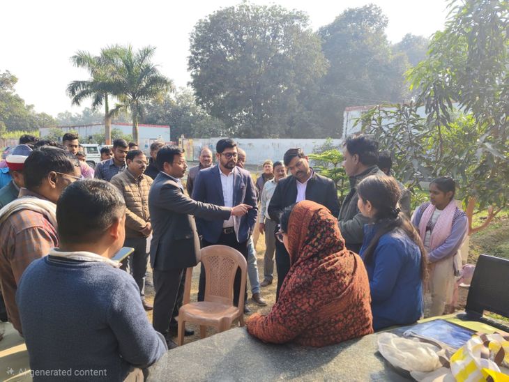 Kasta Assembly Election: Observer, SDM Inspect Booths Under SIR Campaign