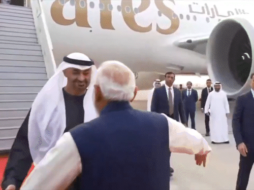 UAE Sheikh Mohamed bin Zayed India Visit Update; PM Narendra Modi ...