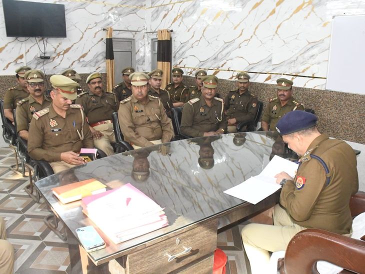 Tanda Police Station Annual Inspection | Crime Register, Hygiene ...