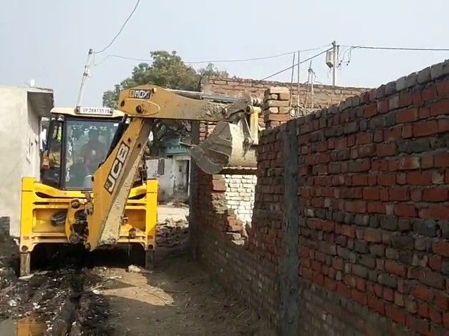 Radnaul Azizpur: Gram Sabha Land Removed From Encroachment