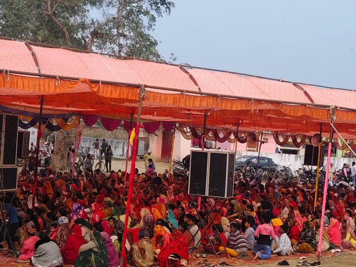 Aheripur Bhagwat Katha | Raja Daksh Prasang Drowns Devotees in Bhakti Ras