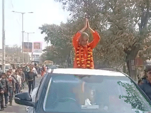 UP Governor Anandiben Patel Takes Parade Salute 7th Time | Lucknow ...