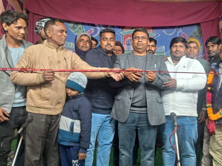 Block Chief Abrar Alam Inaugurates Sant Ravidas Leela in Kasimpur