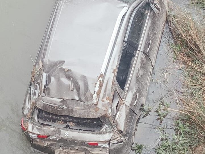 Nazibabad Accidents: Car, Truck Fall Into Canal & River, Two Injured