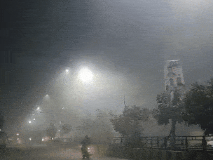 Bhind Cold Wave: Temperature Drops to 8 Degrees Amidst Fog & Winds