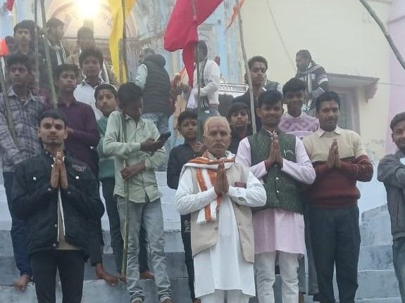 Magh Mass Concludes in Bhelnisua Village | Shri Bihari Ji Shobhayatra