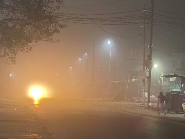 Mainpuri Temperature Drops to 10°C Amidst Dense Fog