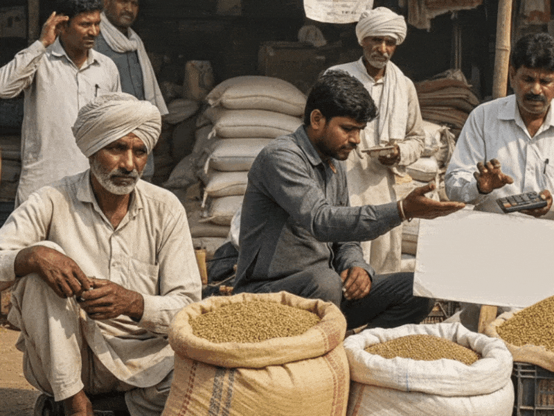 Farmers Forced Sell Crops Low Prices; 45% Miss MSP Benefit