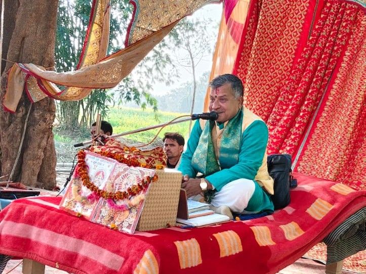 Kotia Pandey Ram Katha: Shri Krishna Devmani Tripathi on Shri Rams Bal ...