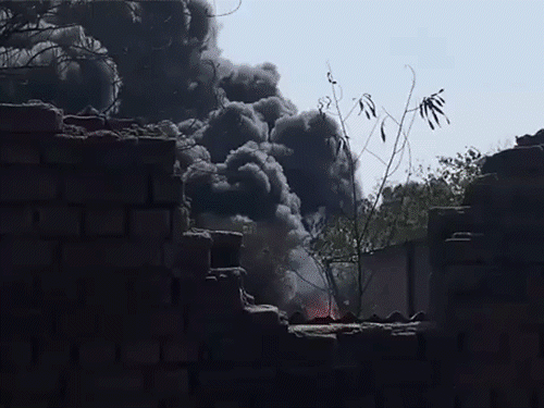 Raipur Kaveri Industry Fire | Brigade, Police Reach; No Casualty VIDEO