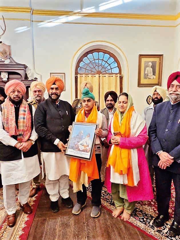 Sikh sect groups congratulated the new crown prince of Nabha State on ...