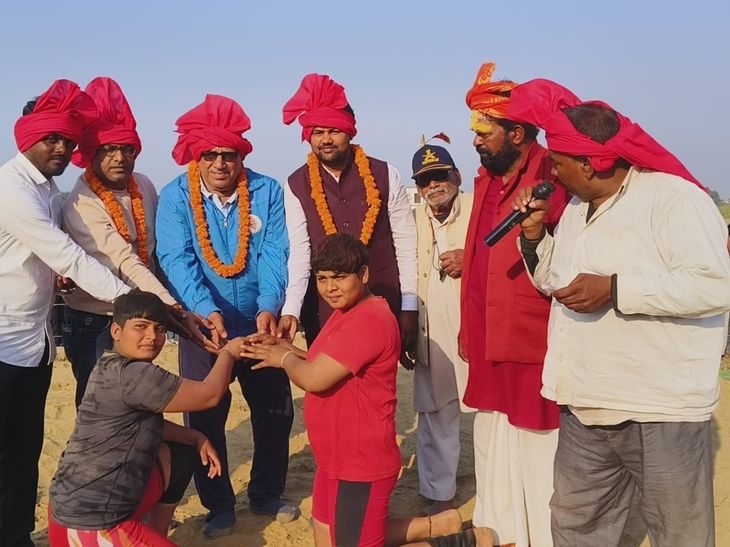 Nepal Wrestler Wins Rajasthan | Sikrara All India Wrestling Dangal