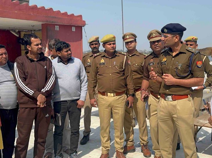 Siddhnath Mandir Security Boost Ahead of Mahashivratri; DCP Gupta Inspects