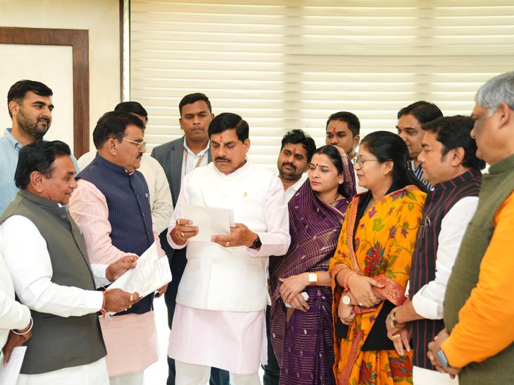 MP Patil Meets CM Yadav: Demands Agri College, Roads in Bhopal