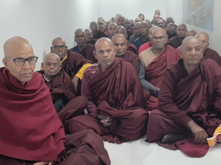 Myanmar Buddha Temple Inauguration | 27th Maha Sati Pathan Path Begins ...