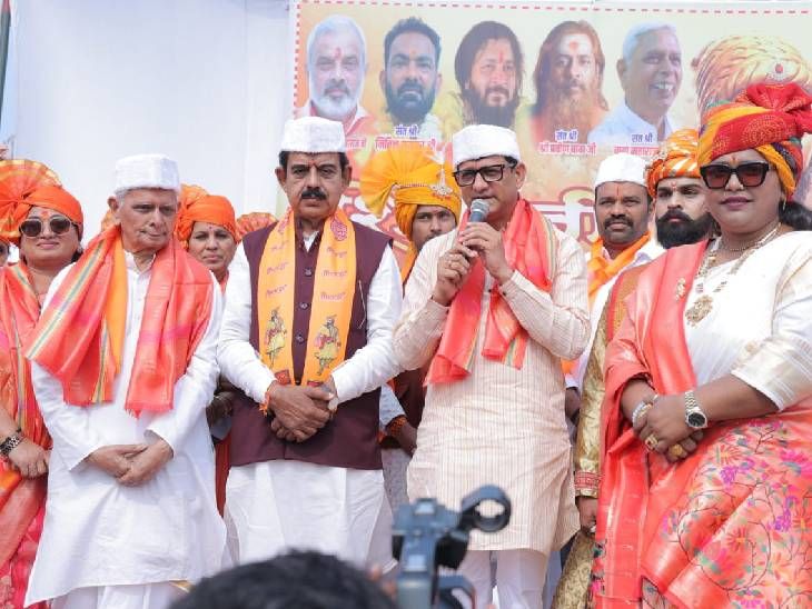 Indore Shivaji Jayanti Rally: Women Join with Flags, Drums; Jai Ghosh ...