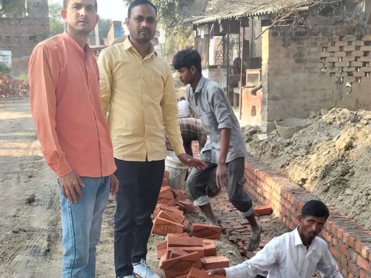 Unnao Ward 02 Drain Construction Begins | Sabhasad Rep Pancham Promises ...