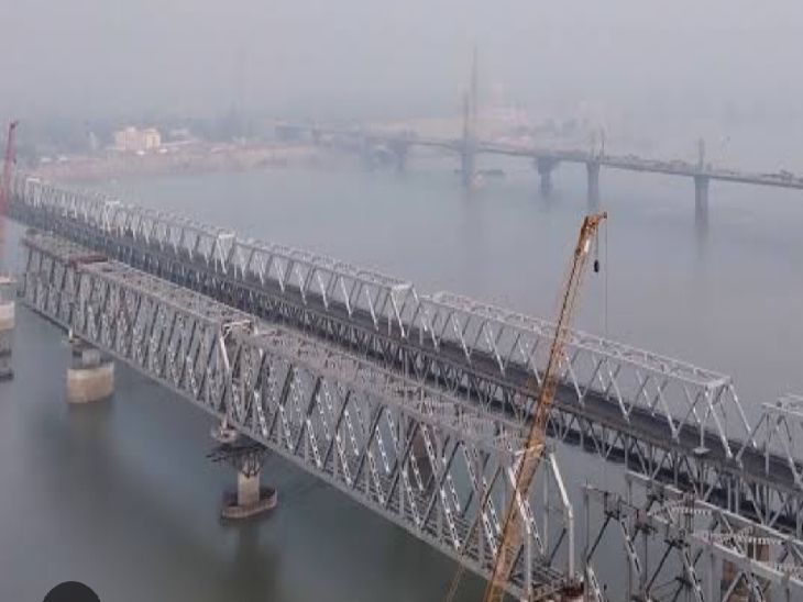 Mokama Rajendra Setu Parallel Rail Bridge; Ganga Rail Bridge Update ...
