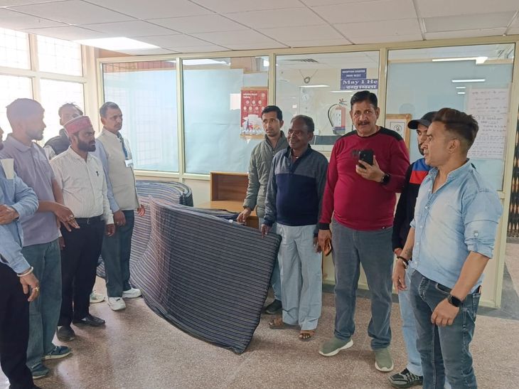 Almora Base Hospital Tents Sleep on Floor | Demand Permanent Arrangement