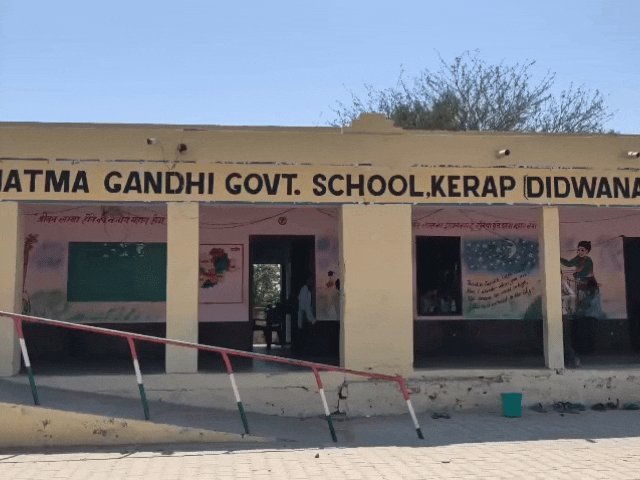 Rajasthan School Girls Helicopter Ride Dream Fulfilled | Principal ...