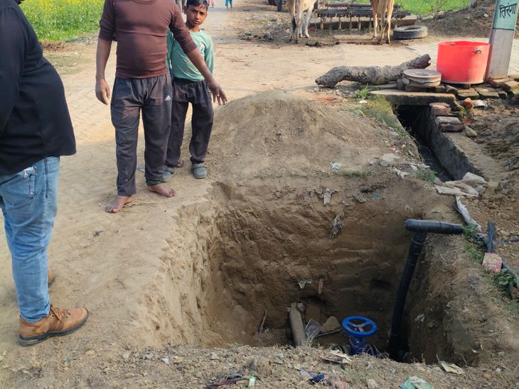 Jal Jeevan Mission Pits Filled In Etawah After Dainik Bhaskar Report