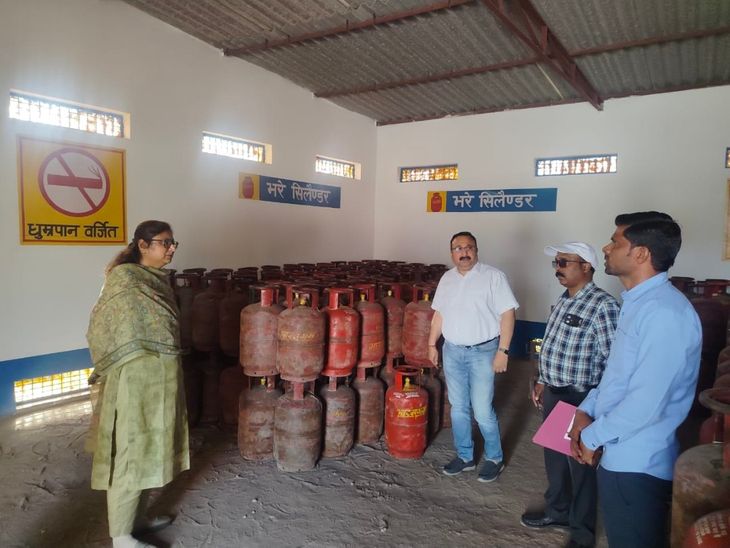 Dhanora SDM Gas Agency Visit | Stock Satisfactory, Appeal Rumours