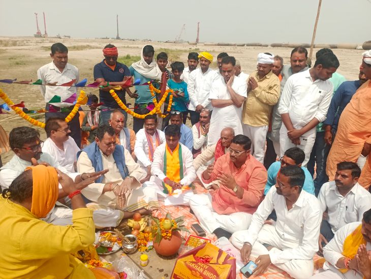 Harsingpur-Vindhyachal Ganga Ghat Peep Bridge Inaugurated by MLA ...