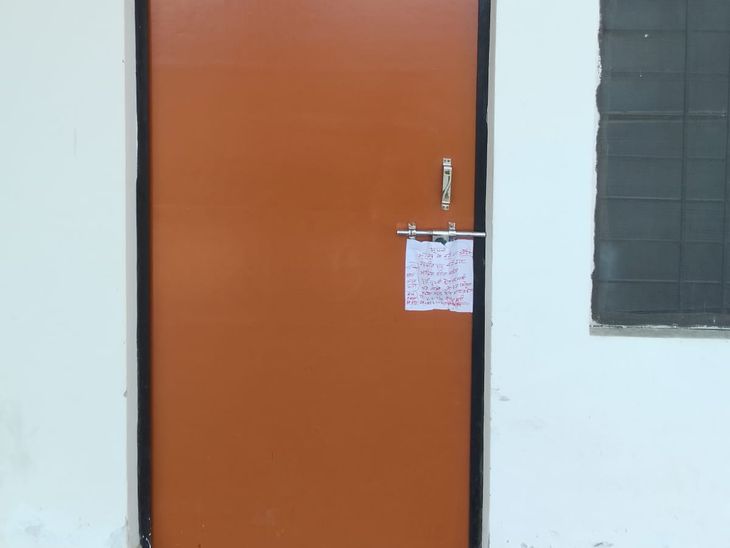 Pilibhit Tehsildar Office Death Threat Poster | Red Ink Warning